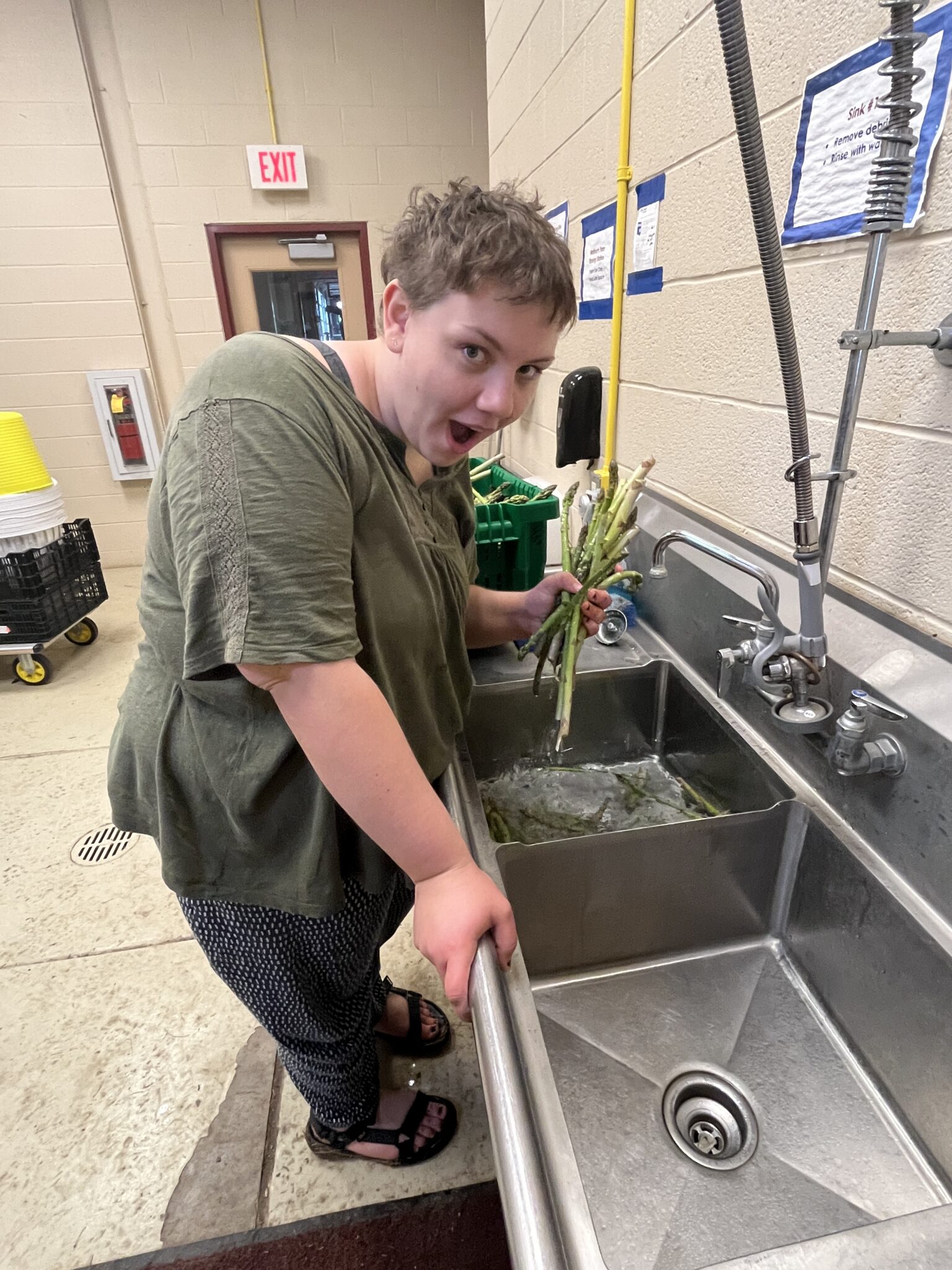 Learning to return to the land: Yuri Whitley ‘26 at the Antioch Farm ...